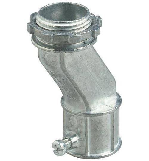 Steel City® TO-223 Offset Set Screw Connector, 1 in Trade, For Use With ...