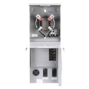 Siemens TL277RT Low Voltage Ringless Metered Power Outlet Panel, 125/ ...