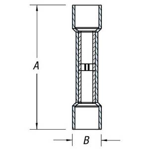 22 to 18 AWG, Thomas & Betts Corporation 2RA18X Splice Connector, Red