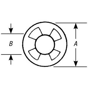 3/4" x 1/2" Thomas & Betts Corporation 3701 Rigid/IMC Reducing Washer