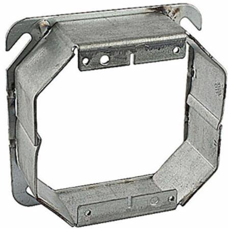 4", Thomas & Betts Corporation 52-C-53-1-1/2 Square Box Cover, Raised