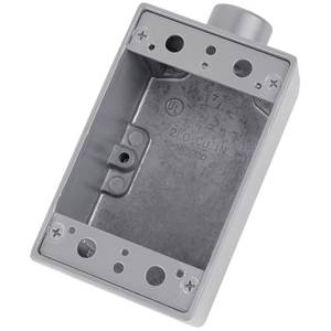 1-Hub, Thomas & Betts Corporation AFS-1 Weatherproof Device Box