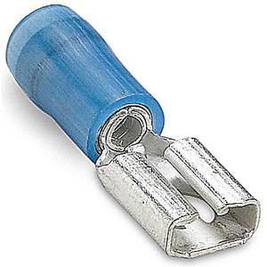 16 to 14 AWG, Thomas & Betts Corporation RB14-250F Female Disconnect, Blue