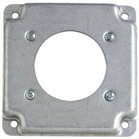 4", Thomas & Betts Corporation RS-13 Square Box Surface Cover, Raised