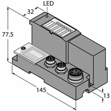 Turck Inc. M6827214 I/O System Gateway