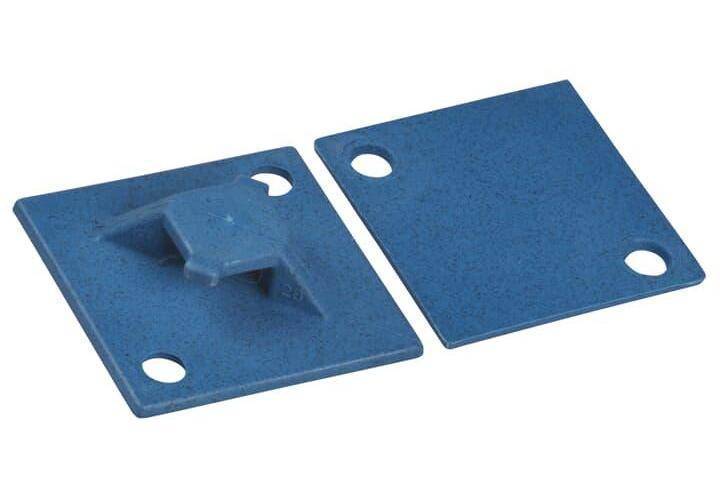 Ty-Rap® TC347A-NDT Detectable Mounting Base With Open Leg Design, 2/4 ...