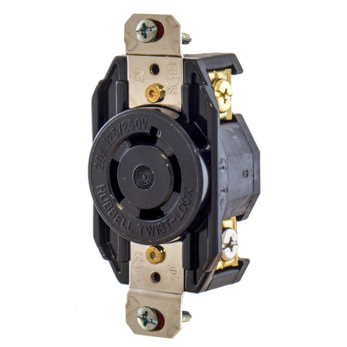 Wiring Device-Kellems Twist-Lock® L2330R 3-Phase Female Heavy Duty ...