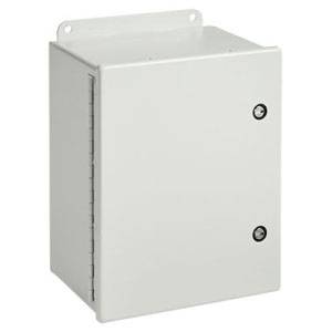 12 x 12 x 6, Hoffman A1212CHFL Junction Box, NEMA 4/12, IP66, Steel, 14 ...