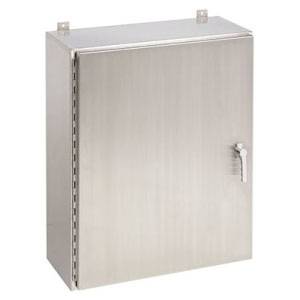 36 x 36 x 12, Hoffman A36H3612SS6LP3PT Wall Mount Enclosure, NEMA 3R/4 ...