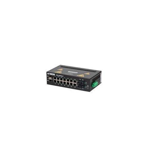 redlion® 7018FXE2-SC-80 N-Tron® Managed Ethernet Switch, (14) 10 ...