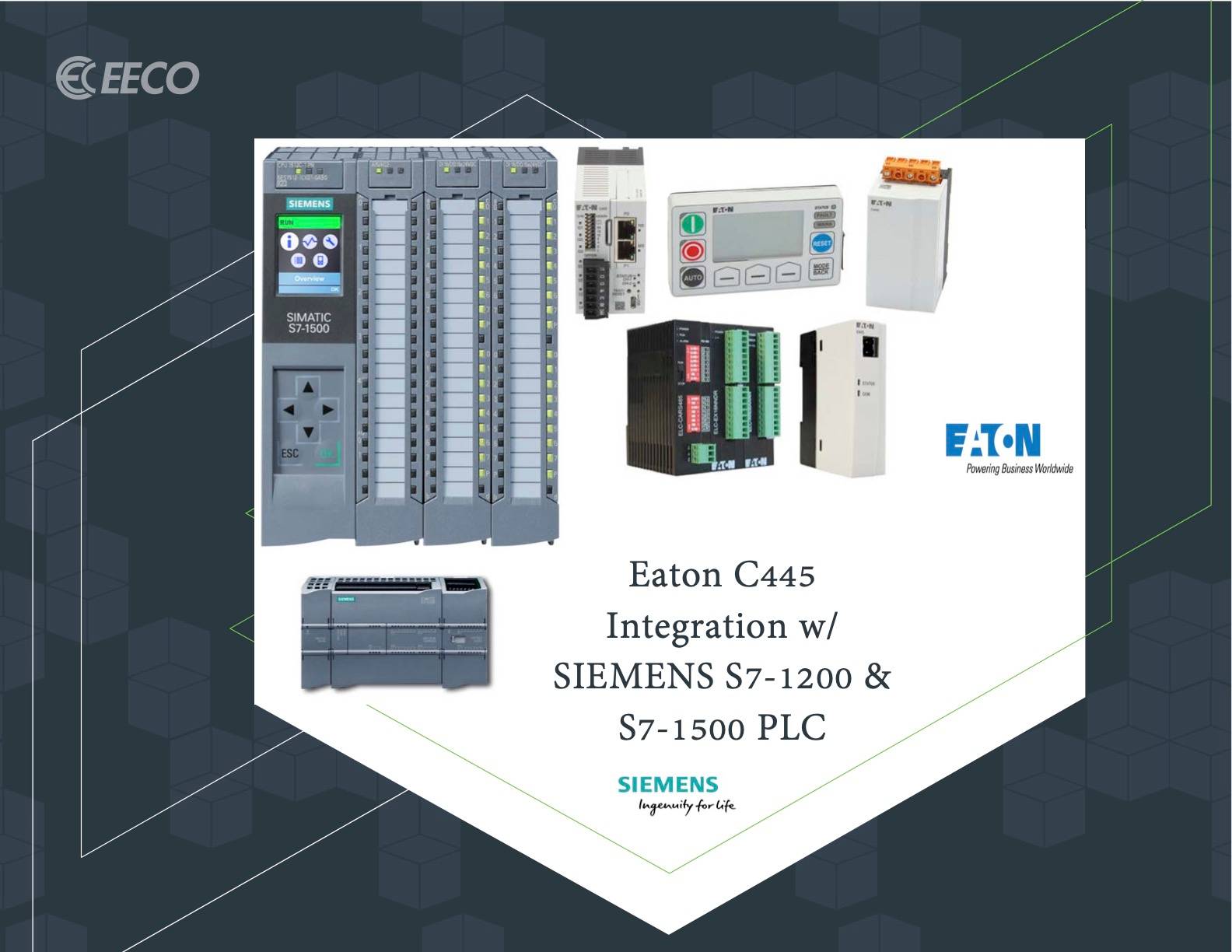 Eaton C445 Integration to SIEMENS S7-1200 or S7-1500